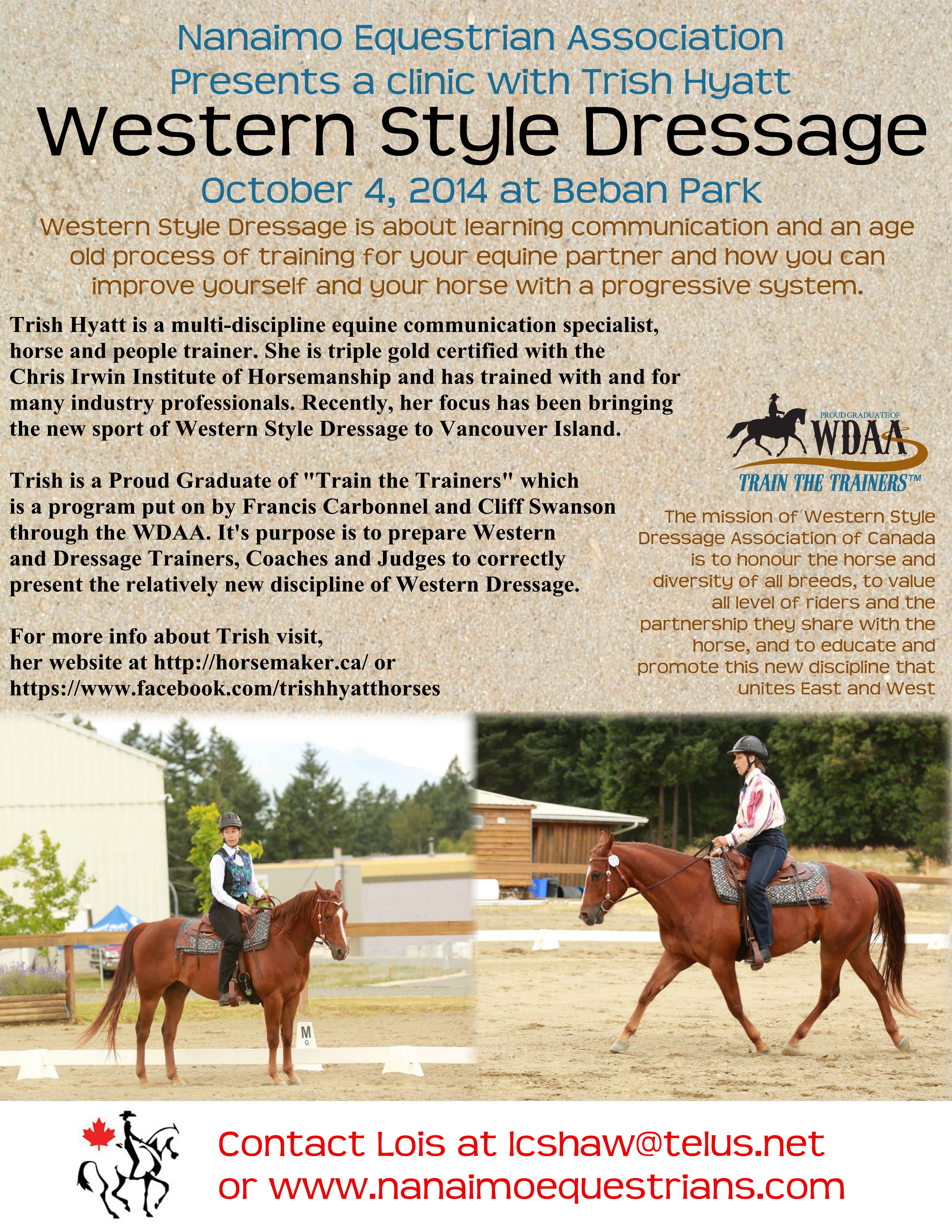 Trish Hyatt Poster – Trish Hyatt – Equine Language Specialist